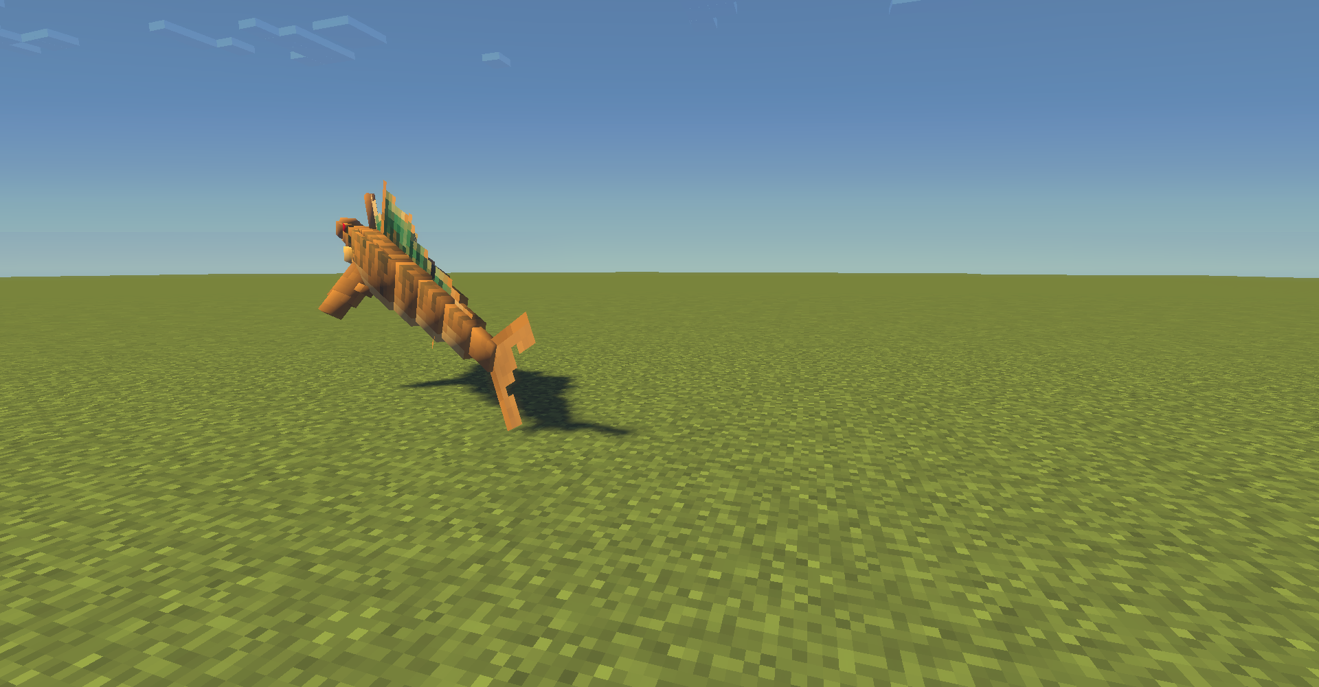 거대한 몬스터에는 거대한 무기!! 마인크래프트 몬스터 헌터 모드 (minecraft Monster Hunter Frontier ...