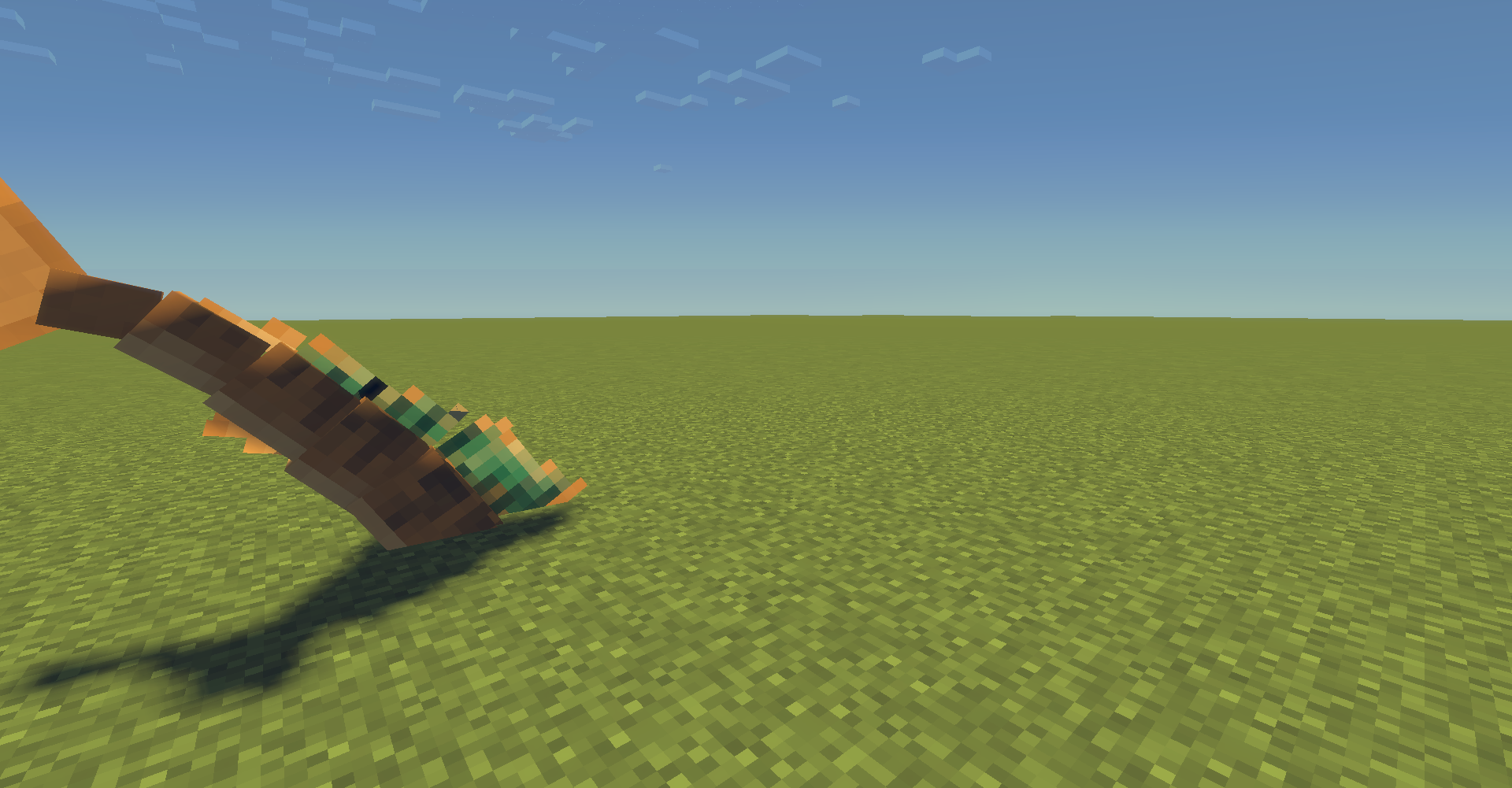 거대한 몬스터에는 거대한 무기!! 마인크래프트 몬스터 헌터 모드 (minecraft Monster Hunter Frontier ...