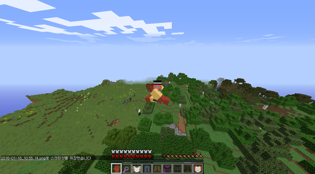 원펀맨 모드 (One Block Mod)(1.7.10/1.8) - 한마포